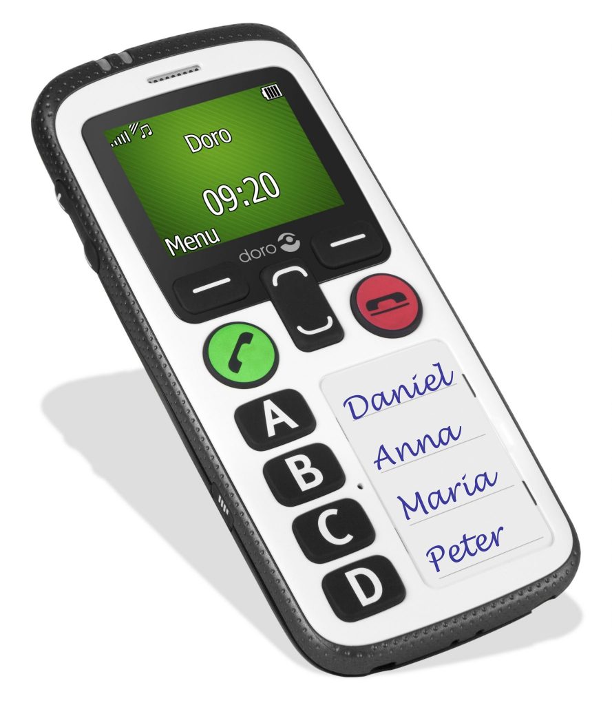 Doro Secure 580 IUP Wit | GSM Geldrop